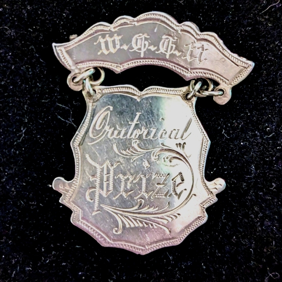 WCTU | Jewelry | Antique 925 Womans Christian Temperance Union Wctu ...